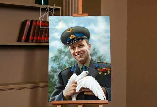 Портрет Гагарина 50х70см