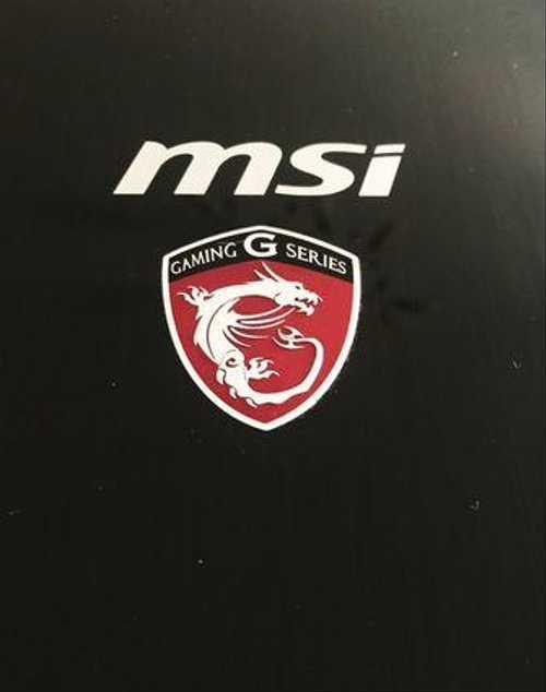 Игровой ноутбук msi ge60