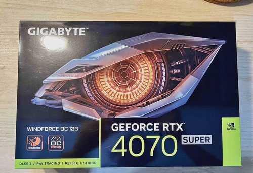 Видеокарта Gigabyte RTX 4070 Super OC 12 GB