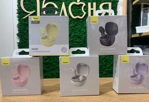 Наушники Baseus Encok True Wireless Earphones WM01