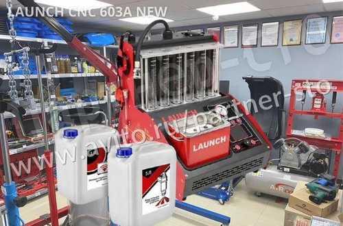 Launch CNC-603A New тестирование чистка форсунок