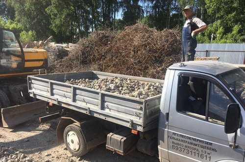 Бетонный щебень 1-3 м3 доставка минисамосвалом