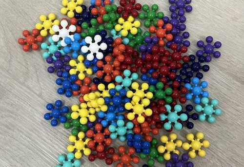 Детский конструктор развивающий 3D цветок сливы