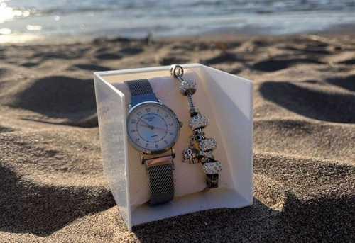 Часы женские (в подарок браслет Pandora)