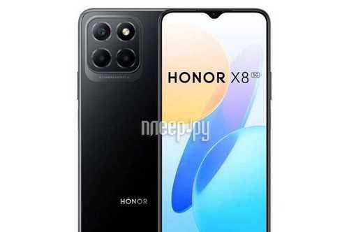 Honor X8 5G 6/128Gb VNE-N41 Midnight Black