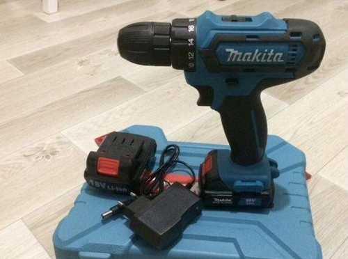 Аккум. Шуруповерт Makita 18v -2Ah. Новый Заводской