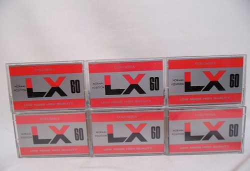 Аудиокассета Columbia LX 60. Made in Japan. 7