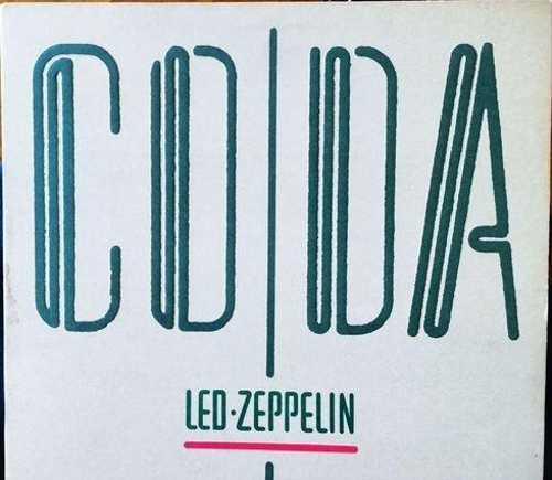 Led Zeppelin Coda 1982 USA Swan Song Ex/Ex