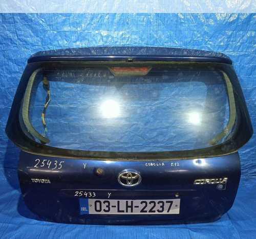 Дверь багажника со стеклом Toyota Corolla E120 200