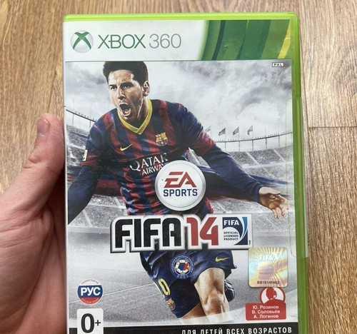 Диск FIFA 14 xbox 360