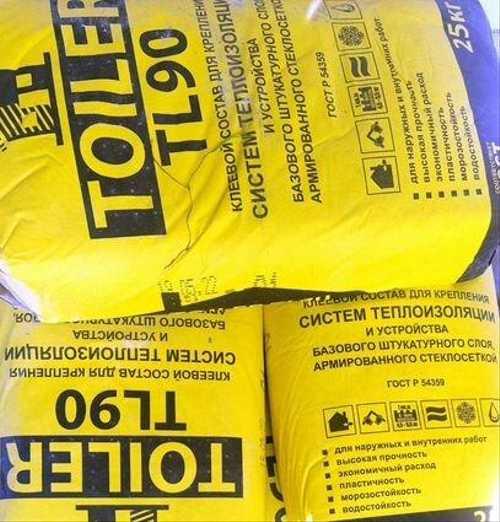 Клей монтажный toiler TL90 25кг