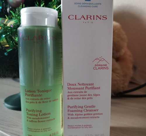 Пенка и тоник Clarins