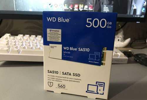 500 гб SSD M.2 накопитель WD Blue SA510