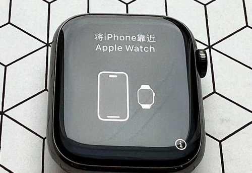 Apple Watch 8 45mm Steel Sapphire заблокированы