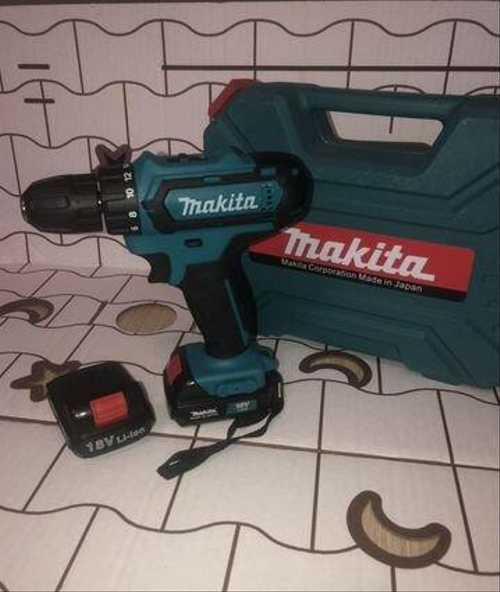 Аккум. Шуруповерт Makita 18v-DF