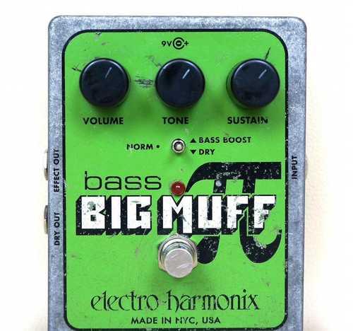 Педаль эффектов Electro-Harmonix (EHX) Bass Big Mu