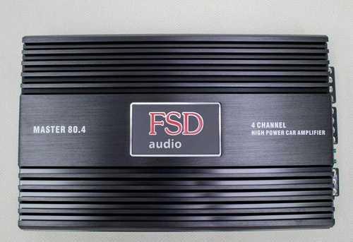 4-канальный усилитель FSD master 80.4