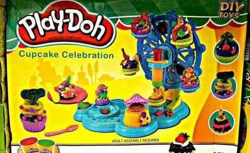 Набор для лепки Play Doh Фабрика кексов