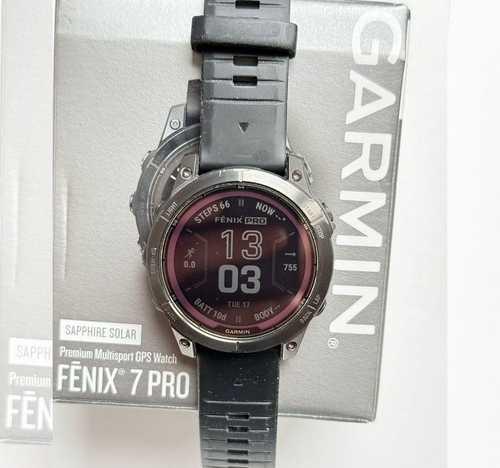 Garmin fenix 7 pro sapphire solar