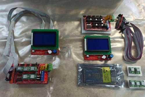 Arduino mega 2560, ramps, lcd, driver комплект