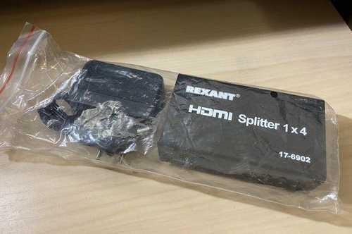 Rexant сплиттер hdmi 1x4 17-6902