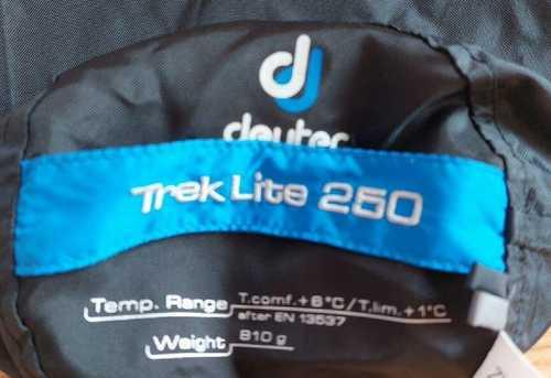 Пуховый спальный мешок Deuter TrekLite 250