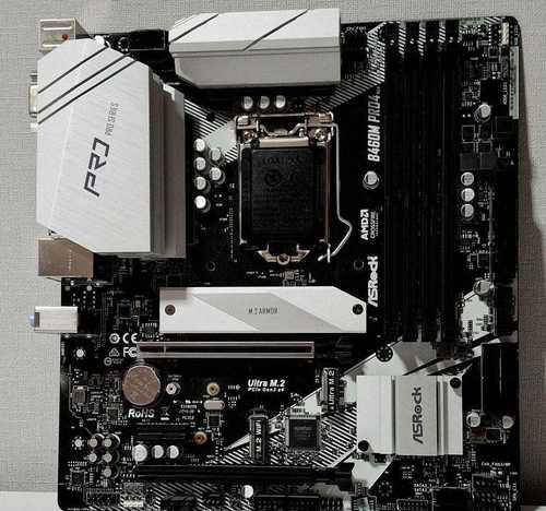 Материнская плата ASRock b460m Pro4