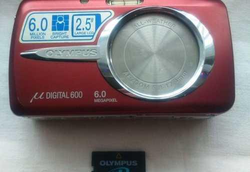 Цифровой фотоаппарат Olympus M digital600 в идеале