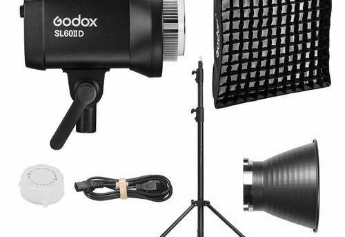 Godox SL60iiD + софтбокс 60х60 + стойка 280