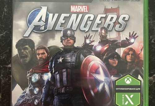 Игра на xbox one Marvel Avengers
