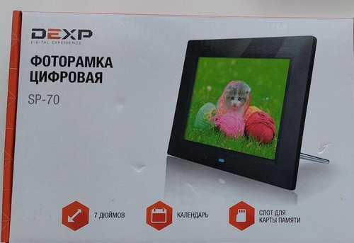 Цифровая фоторамка dexp