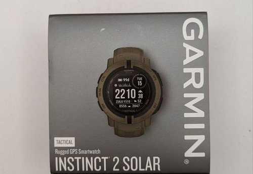 Garmin instinct 2 solar tactical coyote