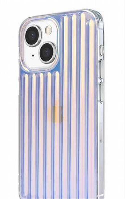 Чехол Uniq для iPhone 13 Coehl Linear Iridescent