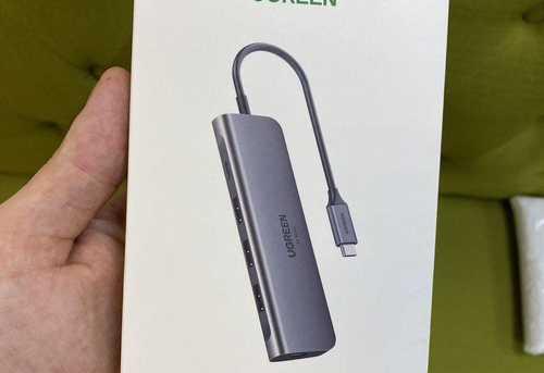 Usb концентратор ugreen 70495 USB-C, hdmi