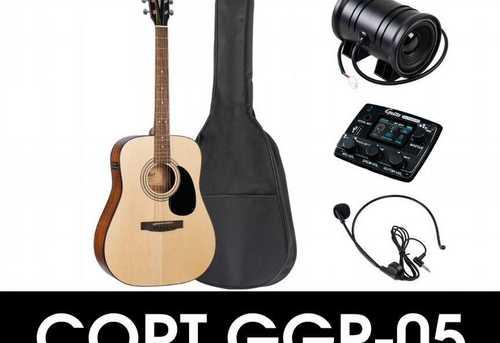 Трансакустическая гитара Cort GGP-05 N