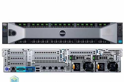 Сервер dell R730xd 24sff(2xCPU E5-2666v3,640GB)