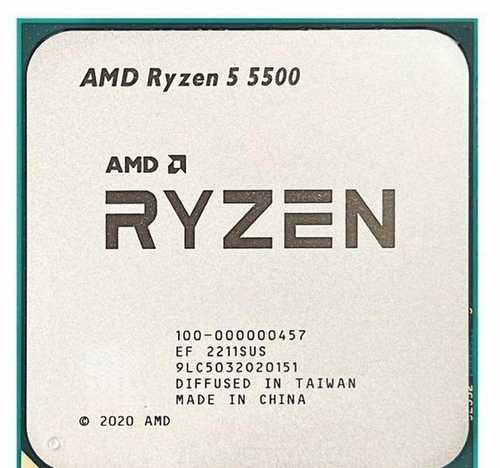 Процессор amd ryzen 5 5500 oem