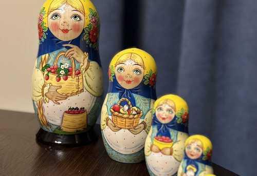 Матрешка деревянная «Лето»