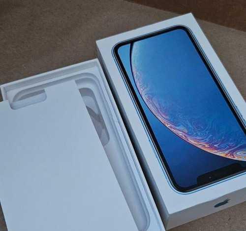Коробка от iPhone XR 12 8 Gb blue