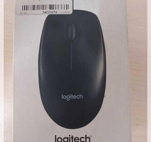 Мышка logitech проводная