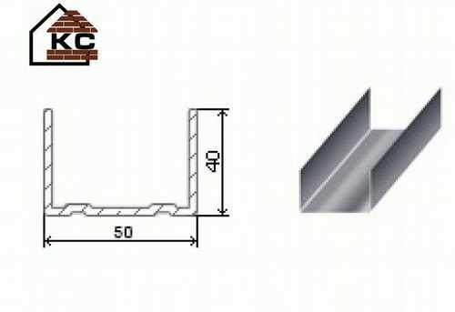 Профиль направляющий knauf 50х40. Профиль пн-2 (50х40) 0,6 l=3м. Пн 50х40 Кнауф. Профиль стоечный 50х40.