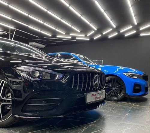 Решетка GT Style хром для Mercedes CLA class C118