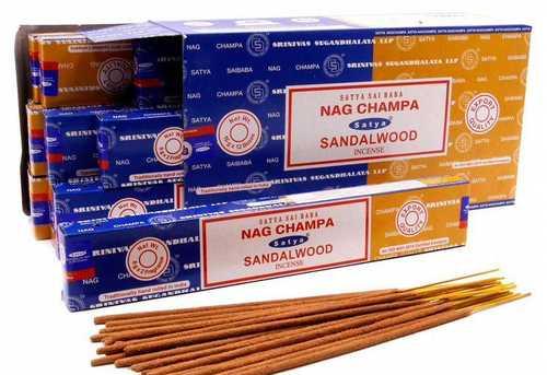 Благовония Satya Combo Nag Champa - Sandalwood 16