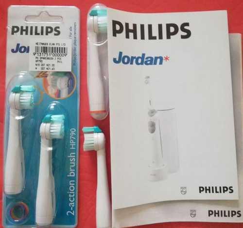 Насадки к зубной щётке Philips Jordan