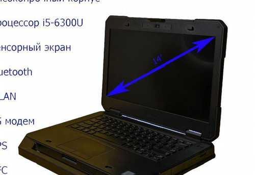 Защищенный ноутбук Dell latitude 5414 rugged (сенс