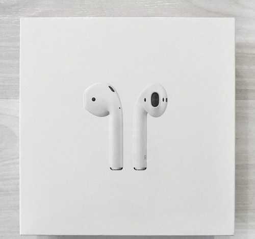 Наушники Apple Airpods 2 белый Новые