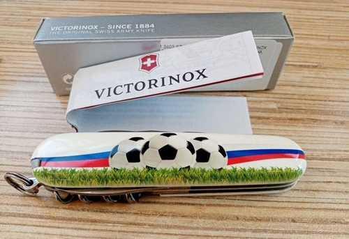 Нож Victorinox лимитка. spartan soccer. 91mm