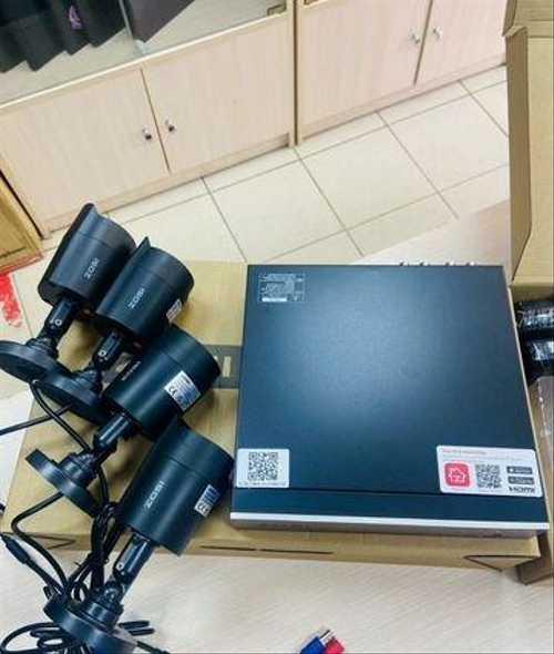 Проводной комплект видеонаблюдения zosi HD