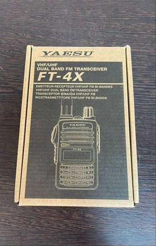 Портативная радиостанция Yaesu FT-4XR новая