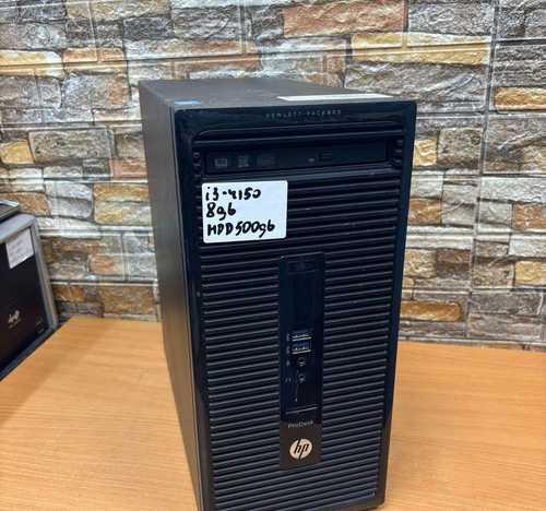 Системный блок HP Intel Core i3-4150/8GB/HDD500GB